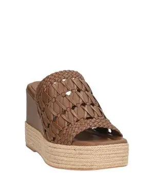PALOMA BARCELO Leather Wedge Sandals