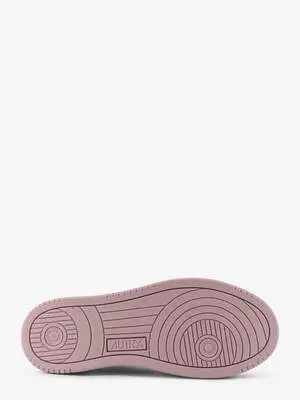 AUTRY Medalist Low Leather And Suede Sneakers - Pink