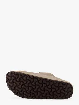 BIRKENSTOCK Arizona Suede Sandals - Beige