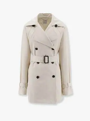 TOTEME Double-breasted Cotton Trench Coat
