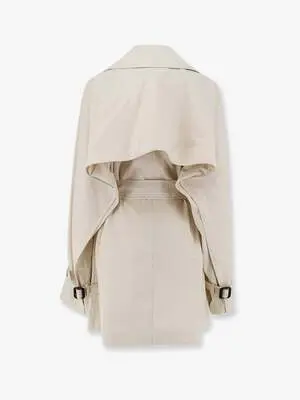 TOTEME Double-breasted Cotton Trench Coat