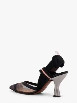 Fendi Colibrì Slingback With Ff Print