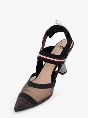 Fendi Colibrì Slingback With Ff Print