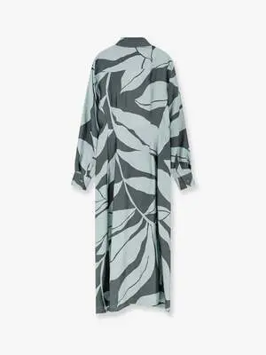 Max Mara Mxmrobinia Printed Silk Dress