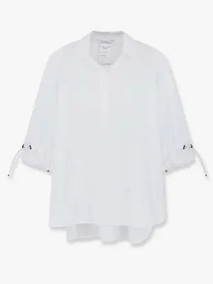 Max Mara Mxmadorni Cotton Shirt - White