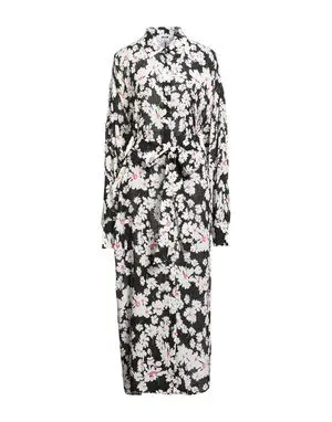 MSGM Maxi Shirt Dress Viscose - White