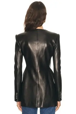 Khaite Naran Leather Jacket