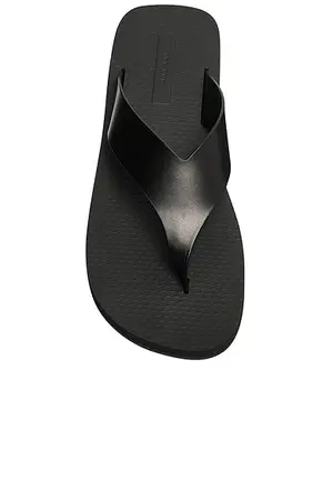 THE ROW Classic Ginza Sandal - Black