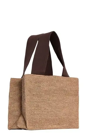 THE ROW Loretta Raffia Tote Bag