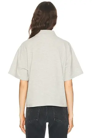 Saint Laurent Oversized Polo Top