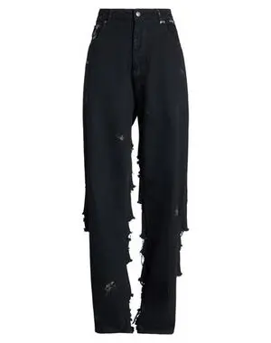 THE BIG WHITE BLUE Cotton Denim Baggy Jeans