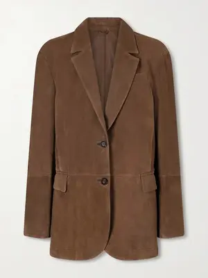 Brunello Cucinelli Suede Blazer