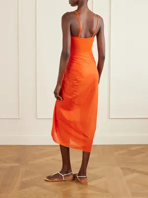 ERES Cabine Cotton-voile Pareo - Orange