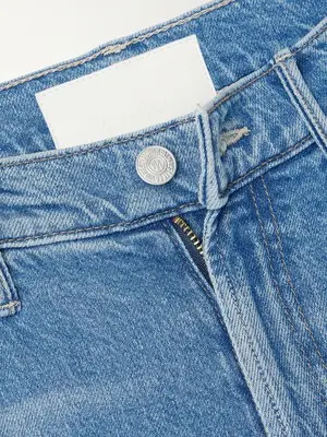 MOTHER The Kick It Ankle Mid-rise Bootcut Jeans