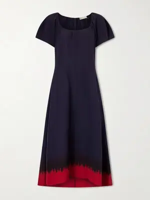 Tory Burch Woven Midi Dress