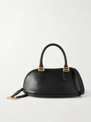 Balenciaga Bolero Embellished Leather Shoulder Bag