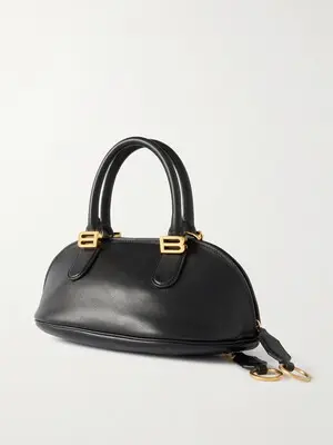 Balenciaga Bolero Embellished Leather Shoulder Bag