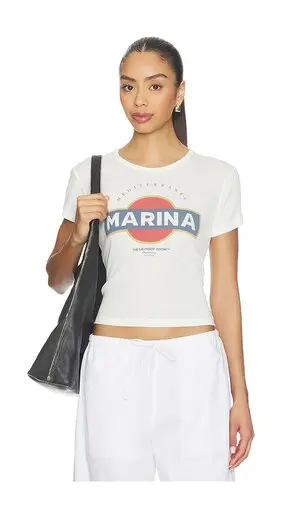THE LAUNDRY ROOM Mediterranean Marina T-shirt - White