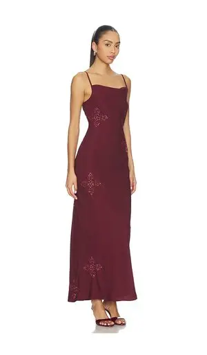 ASTA RESORT Freja Hand Beaded Gown