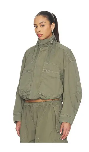 Alexander Wang Cargo Jacket With Articulated Pockets