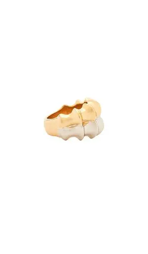 JENNIFER FISHER Double Murphy Ring - Twotone