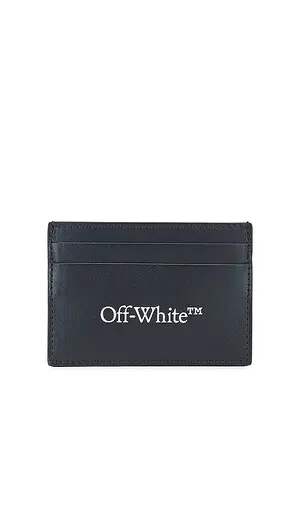 Off-White Bookish Card Case In Black
