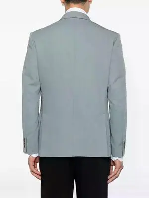 LARDINI Double-breasted Blazer - Blue