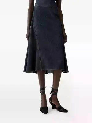 Jacquemus Lavoir De-nîmes Denim Midi Skirt
