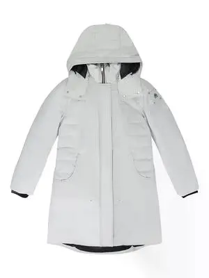 Moose Knuckles Quilted Panels Parka Coat