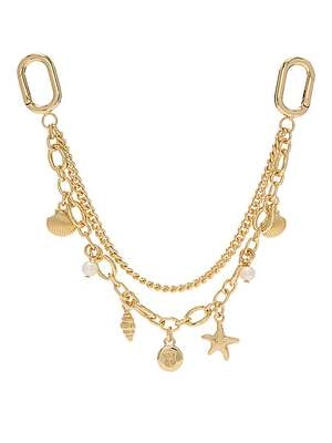 Victoria's Secret Layered Chain Bag Charm - Gold