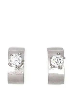 PANCONESI Diamanti Armour Earrings - Silver
