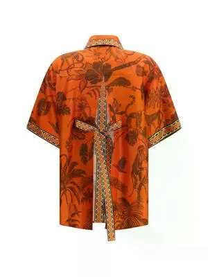 ALEMAIS Monkey-print Shirt