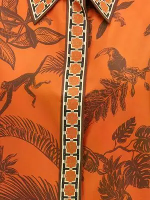 ALEMAIS Monkey-print Shirt
