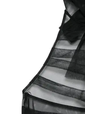 Erika Cavallini Striped Bow Top
