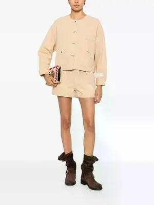 Sandro Denim Jacket - Neutrals