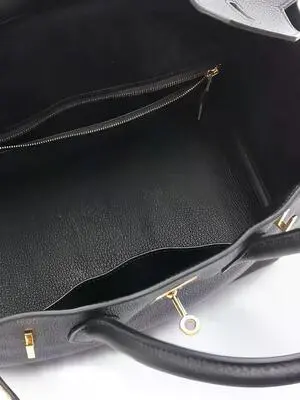 Hermès 2022 Birkin 30 Leather Handbag - Black