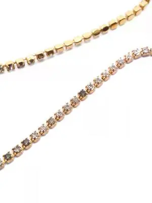 Celine 2010s Triomphe Sparkle Necklace