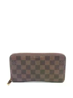 LOUIS VUITTON 2012 Damier Ebene Zippy Wallet