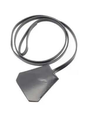 Hermès 2008 Logo-debossed Bag Charm - Black