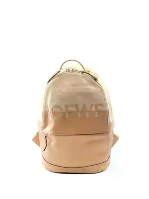 Loewe Silver Tone Backpacks For Women