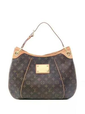 LOUIS VUITTON 2009 Pm Galliera Monogram Shoulder Bag - Brown