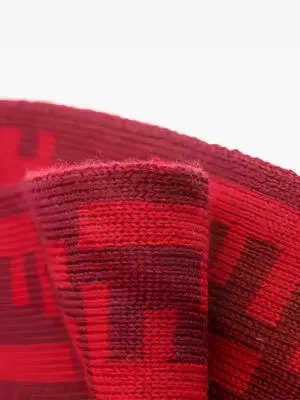 Fendi 2010s Ff-logo Wool Scarf