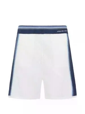 Casablanca Mesh Shorts - White
