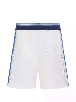 Casablanca Mesh Shorts - White
