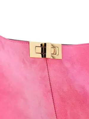 Fendi Large Way Tote Bag With Lock Detail - Pink