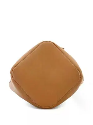Loewe Pebble Leather Bucket Bag - Brown