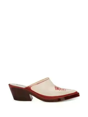 Melissa Embroidered Mules