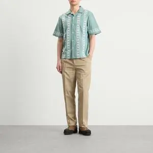 WAX LONDON Didcot Placement Border Vacation Shirt