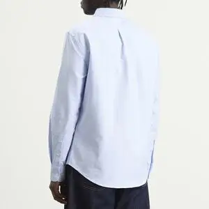 Portuguese Flannel Belavista Button Down Oxford Shirt - Light Blue