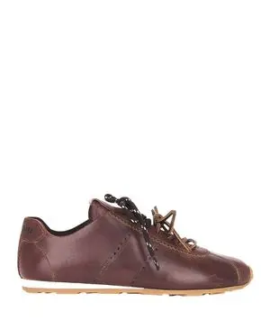 Miu Miu Plume Vitello Old Sneaker - Caffe